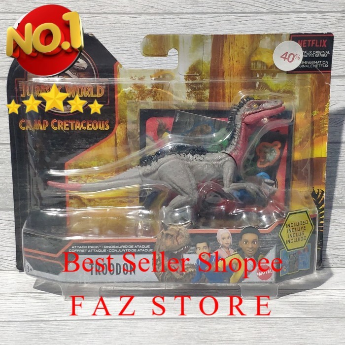 Jual Mattel Jurassic World Attack Pack Troodon TOY FAZ STORE | Shopee ...