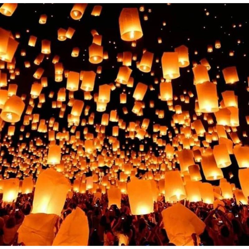 Jual LAMPION MINI TERBANG | Shopee Indonesia