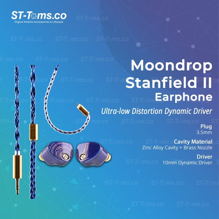 Jual Moondrop Starfield II Starfield 2 Dynamic In Ear Monitor Earphone ...