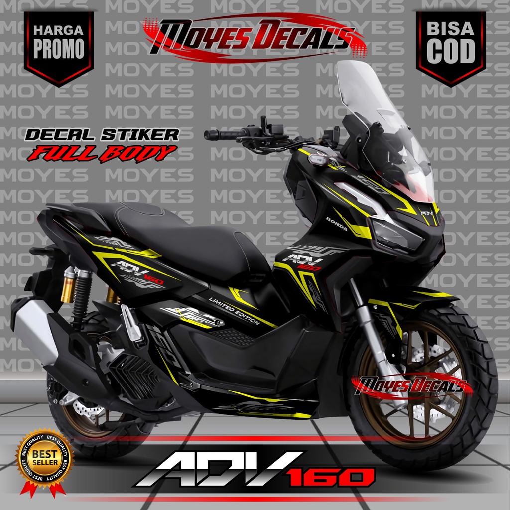 Jual TERBARU Decal Variasi New ADV 160 Fullbody Dekal Sticker ADV 160 ...