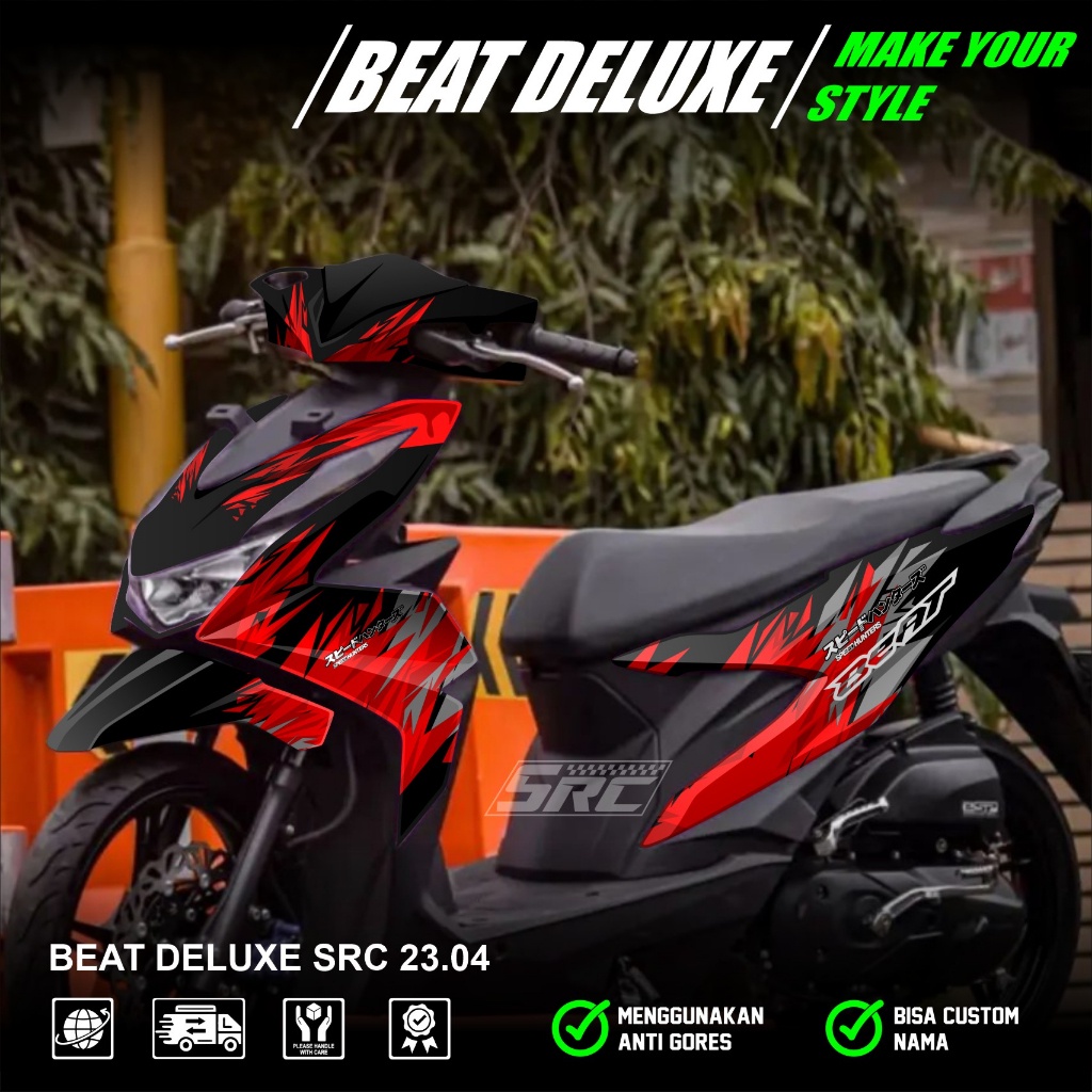 Jual TERBARU Decal Sticker Beat Deluxe 2020 2021 2022 2023 full body ...