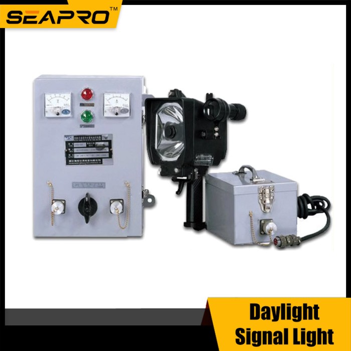 Jual Marine Daylight Signal Light CXD8 24V 60W Signal Ship Light Full ...