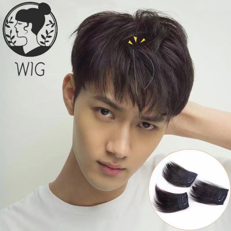 Jual Stiker wig garis rambut poni rambut asli pria garis rambut dahi ...