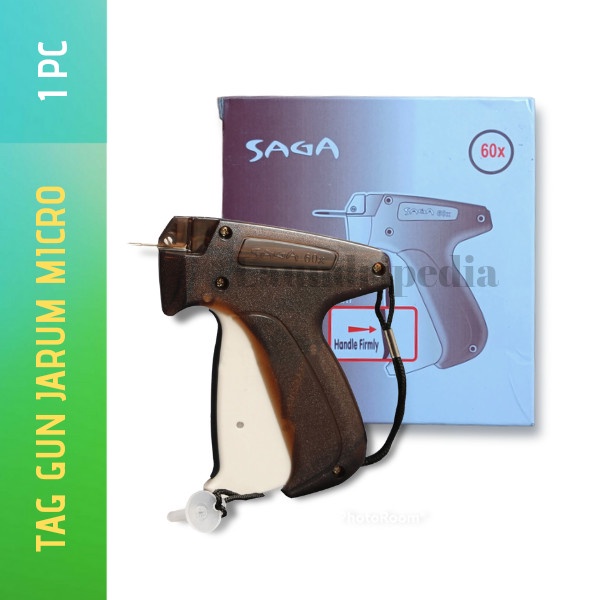 Jual SAGA TAG GUN / ALAT TEMBAK TALI LABEL LAUNDRY/HANG TAG GARMENT ...