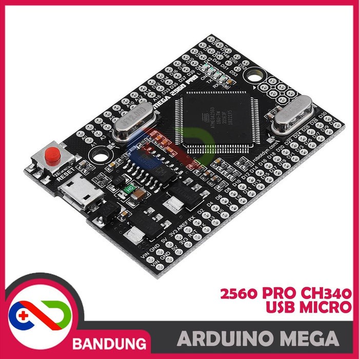 Jual ARDUINO MEGA 2560 PRO MINI CH340 USB MICRO | Shopee Indonesia