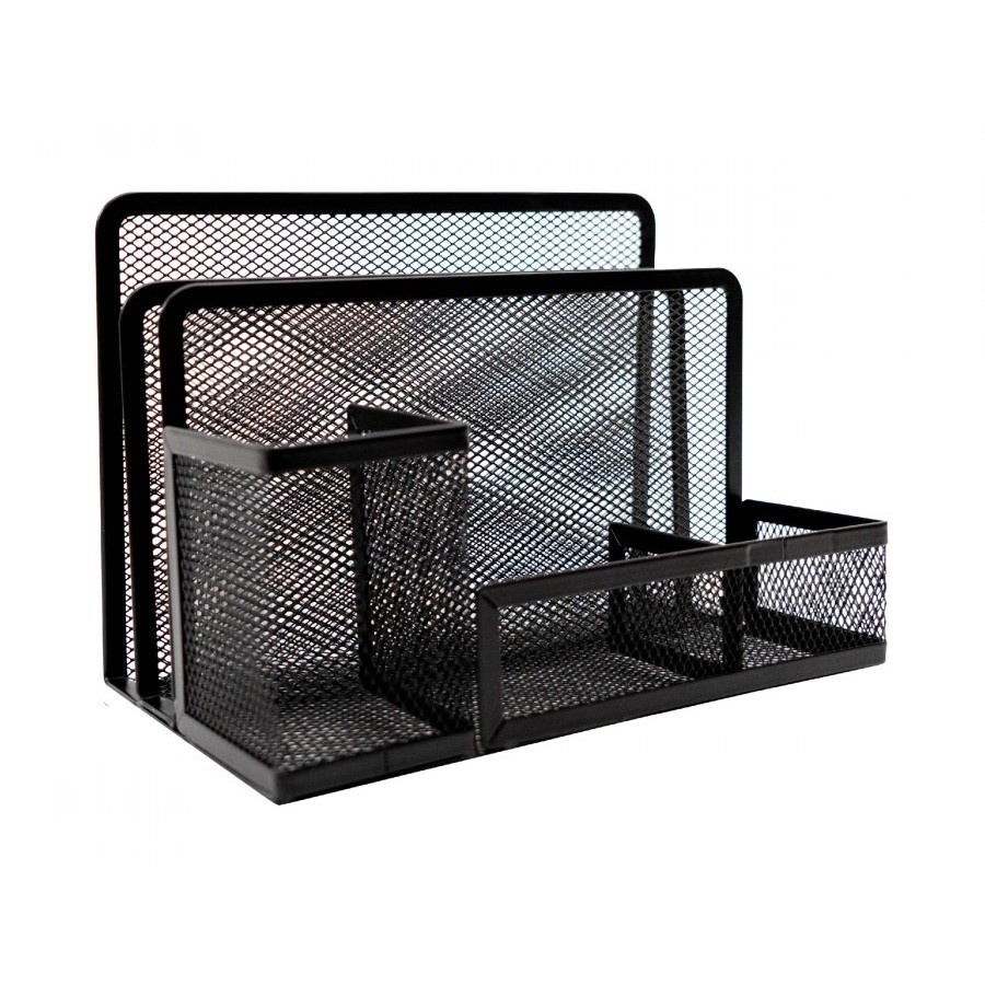 Jual Desk Set / Kotak Alat Tulis / Organizer Meja Besi Jaring - Joyko ...