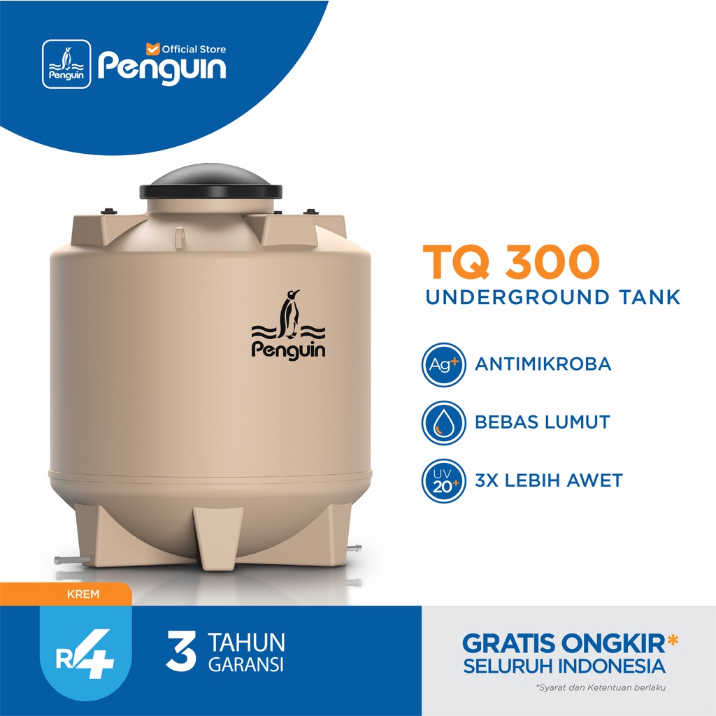 Jual Penguin Tangki | Toren | Tandon Air TQ 300 3000 liter | Shopee Indonesia