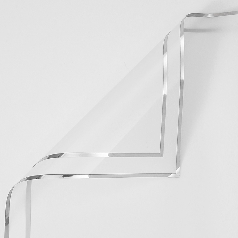 Jual SILVER LINE GOLD LINE FLOWER WRAPPING TRANSPARENT CELLOPHANE ...