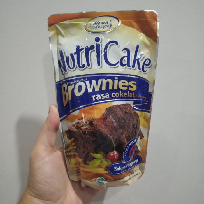 Jual Nutricake Nutri Cake Brownies Coklat | Shopee Indonesia