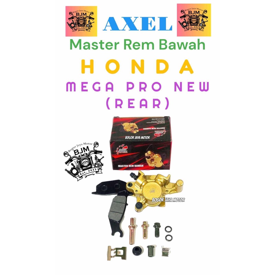 Jual 1 PCS AXEL MASTER REM BAWAH HONDA MEGA PRO NEW REAR KALIPER MASTER ...