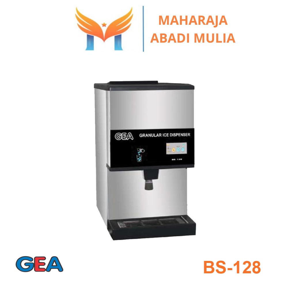 Jual Mesin Pembuat Es Batu Gea Bs-128 Granular Ice Dispenser Garansi ...