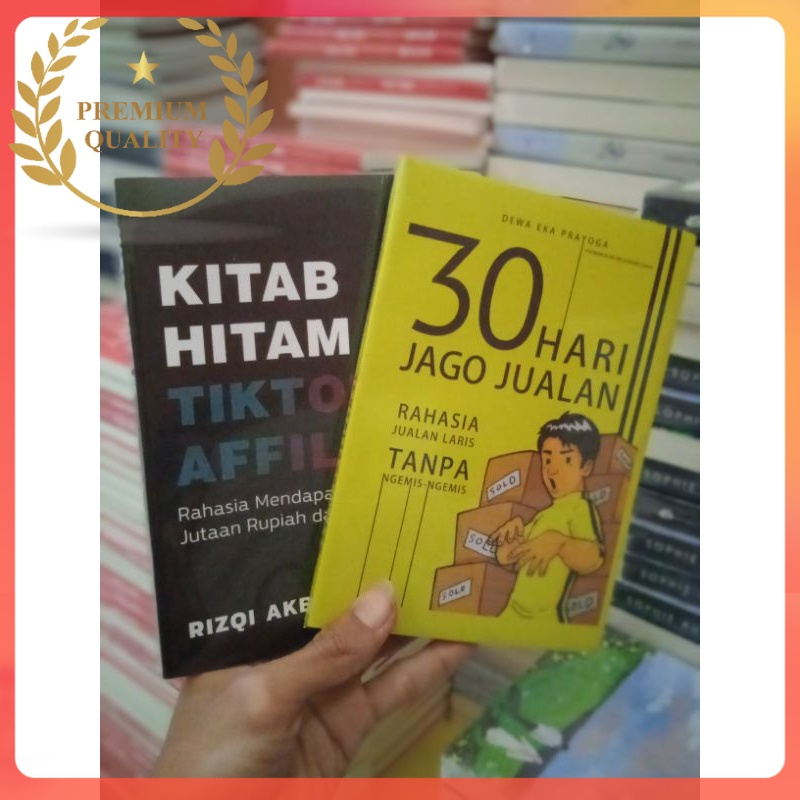 Jual Buku Panduan Kitab HITAM TIK TOK Affiliate + 30 Hari Jago Jualan | Shopee Indonesia