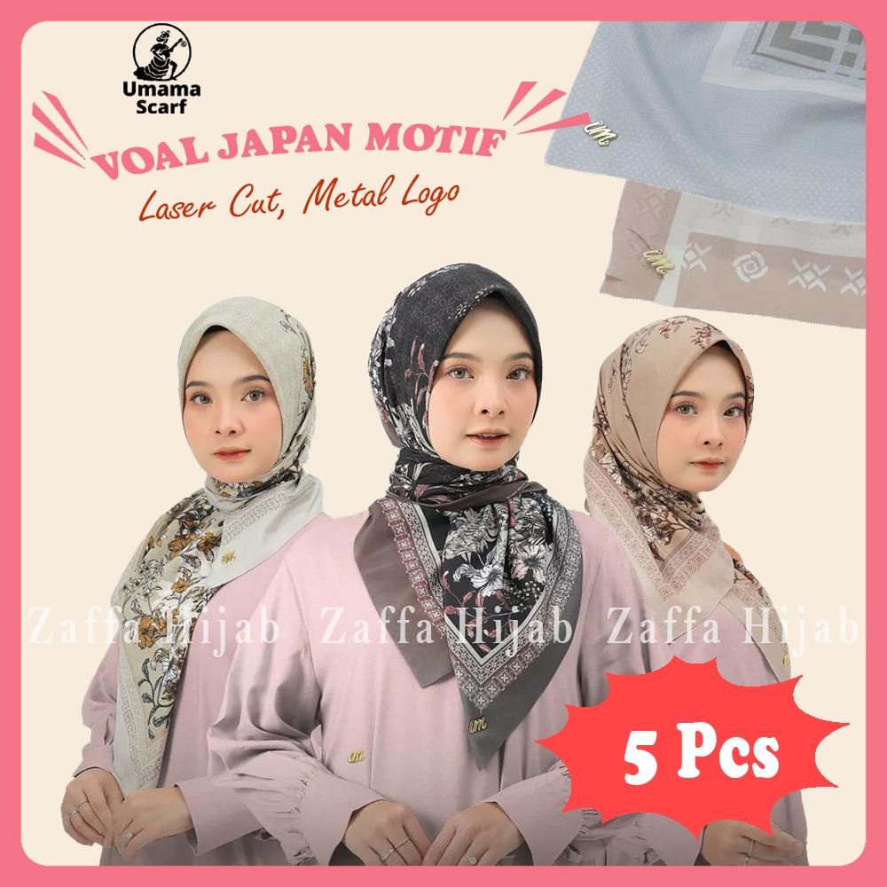 Jual Paket Hemat 5 pcs Voal Japan Motif Laser Cut Metal Logo by Umama ... Jual Paket Hemat 5 pcs Voal Japan Motif Laser Cut Metal Logo by Umama ...