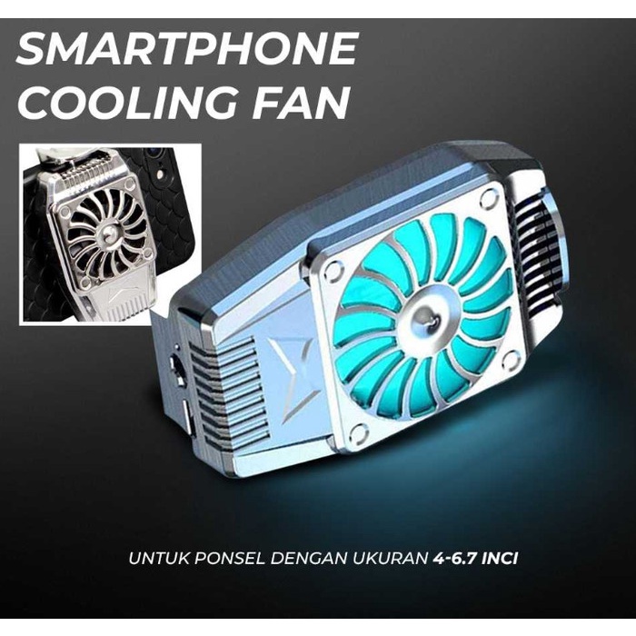 Jual MINIMA Smartphone Cooling Fan Radiator Heat Sink | Shopee Indonesia