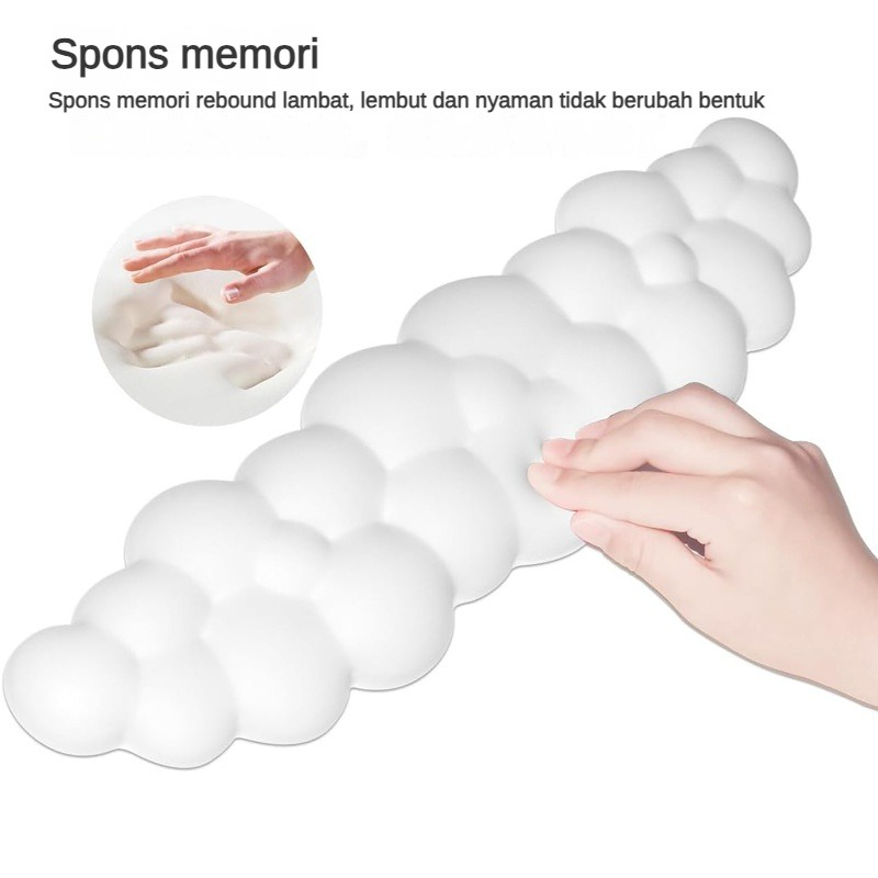 Jual Bantalan Pergelangan Tangan Ketik Keyboard Wrist Rest Pad Gaming ...