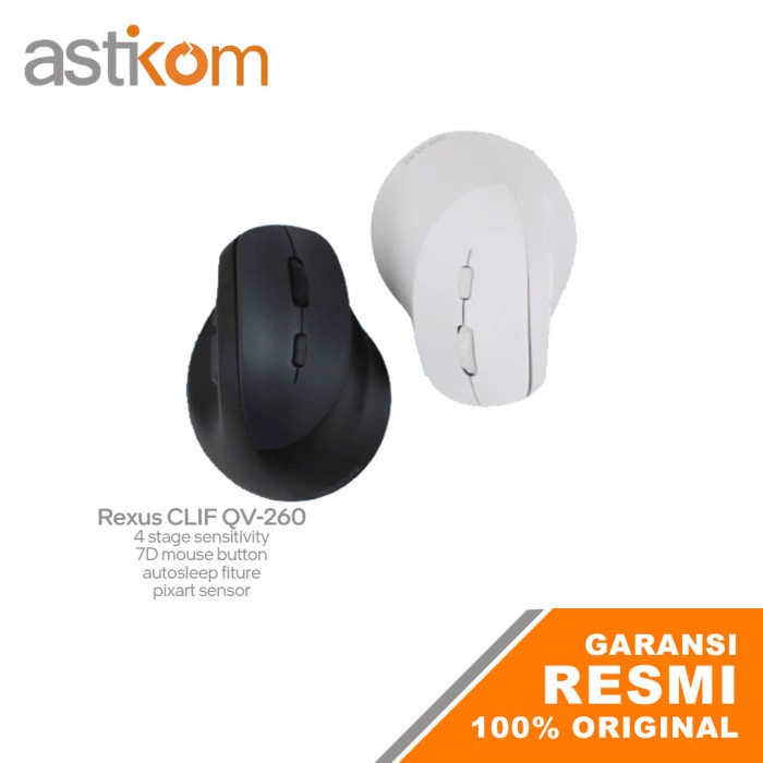 Jual Gaming Mouse Rexus CLIF QV-260 Wireless Bluetooth | Shopee Indonesia