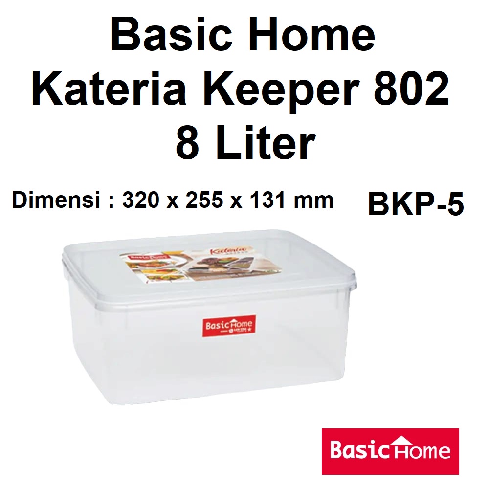Jual Basic Home Kateria Keeper 802 ( 8 ltr ) BKP-5 | Shopee Indonesia