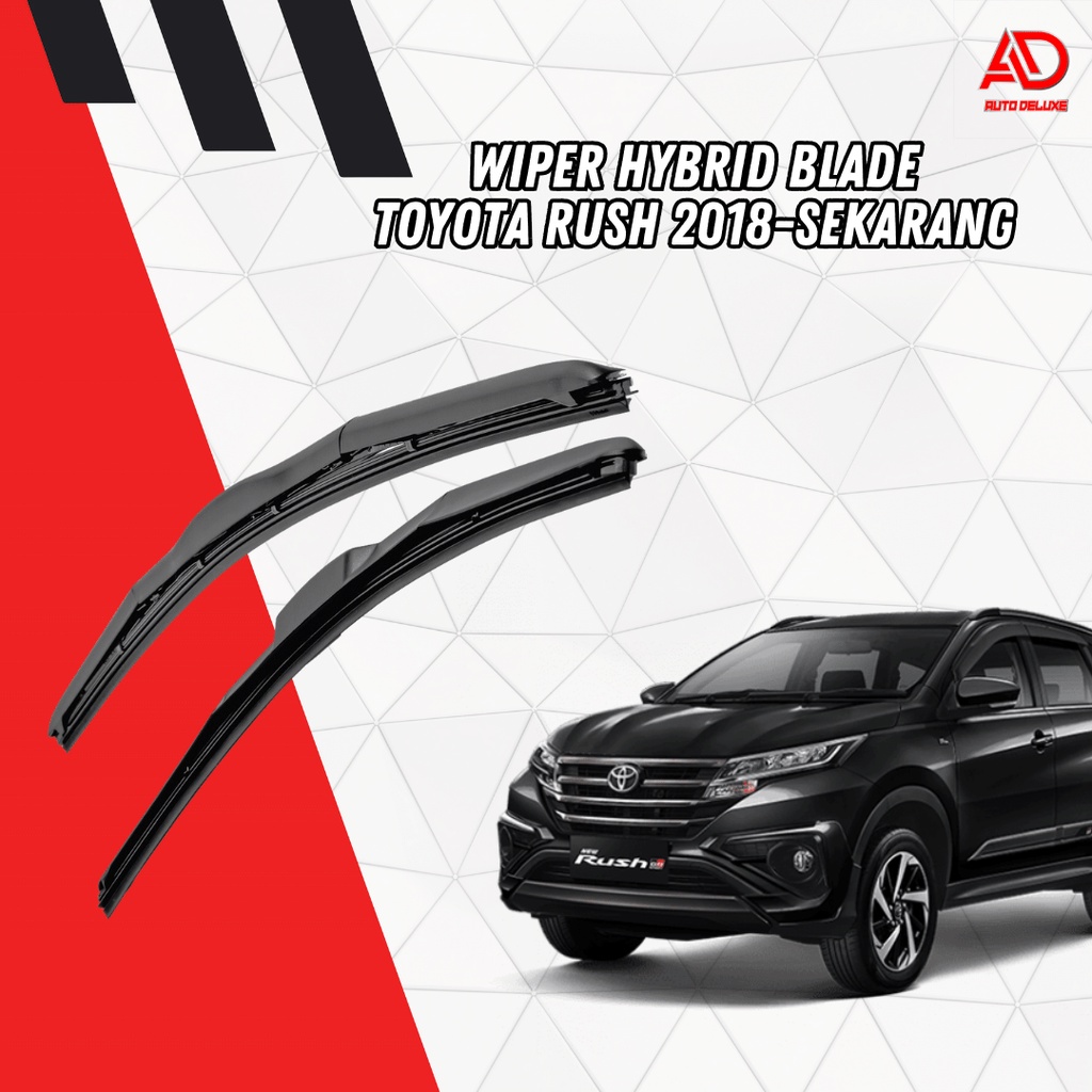 Jual Wiper Hybrid Blade Model Hybrid untuk Toyota All New Rush Rush 2018 - Sekarang Frameless 1 ...