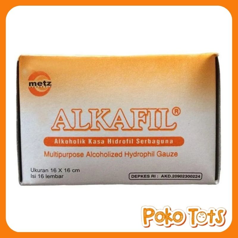 Jual Alkafil Alkoholik 16s Kasa Hidrofil Serbaguna Isi 16 Lembar u ...