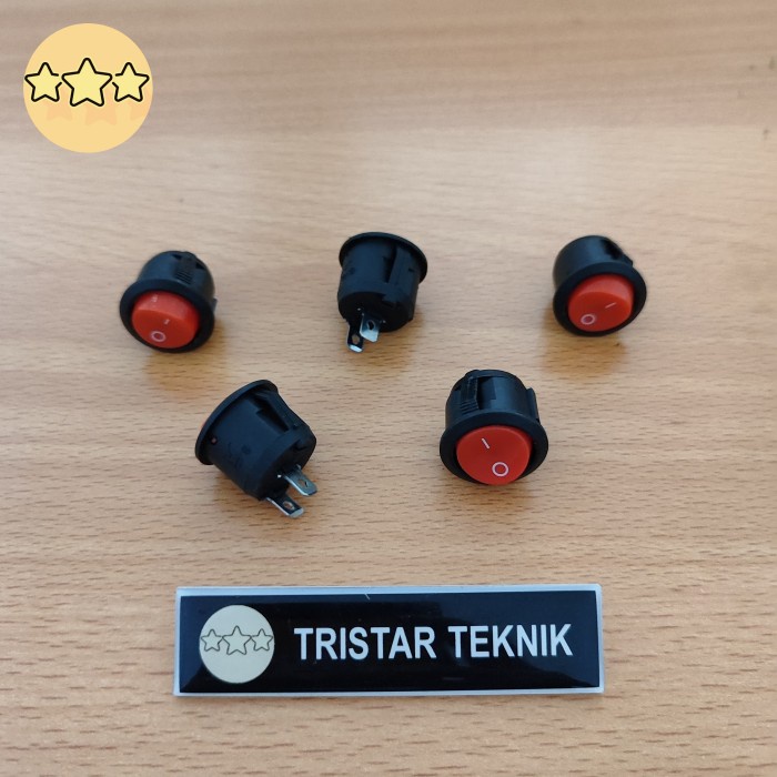 Jual KCD1 Rocker Switch karaoke BULAT saklar on off 2 KAKI 2 PIN 2P ...