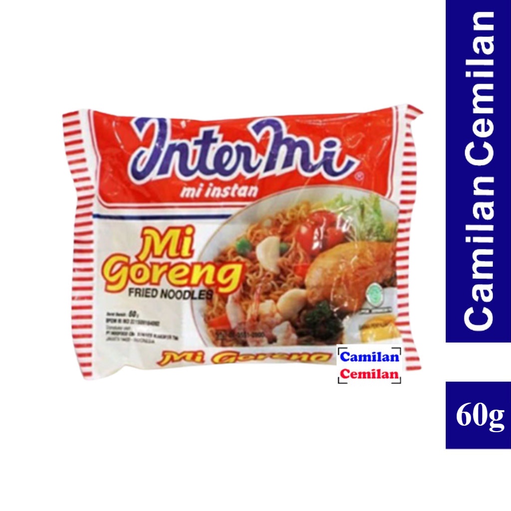 Jual Intermi Mi Goreng Mie Instan 60 gr | Shopee Indonesia
