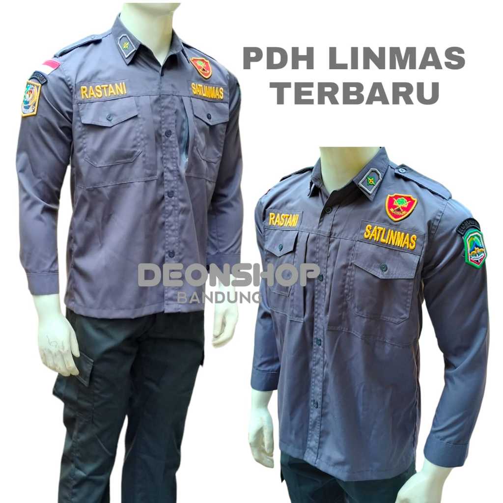 Jual RastoreShop BAJU SERAGAM LINMAS TERBARU LENGKAP pdh satlinmas ...