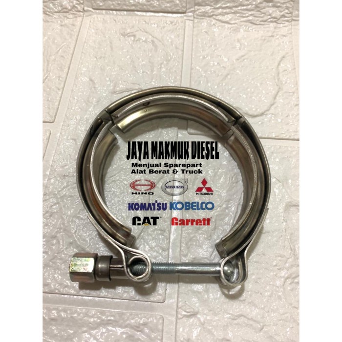 Jual Clamp Klem Turbo Komatsu PC200-7 PC200-8 | Shopee Indonesia