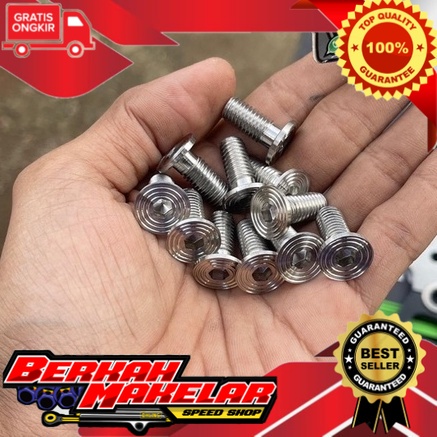 Jual Baut piringan stainless custom bubut harga per biji | Shopee Indonesia
