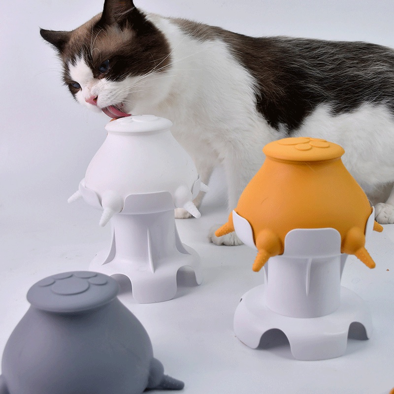 Jual Silicone Pet Feeder Dot kucing bayi / 5 lubang dot kucing / Dot ...