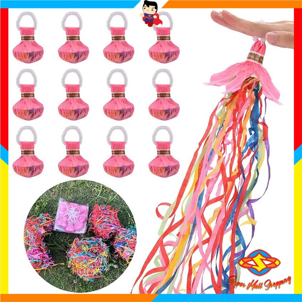 Jual SMS Popper Party Pita Kertas Konfeti Kertas Cracker Popper Pita ...