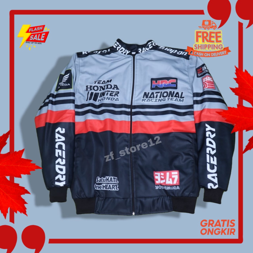 Jual OUTFIT JKT48 TERBARU NEW ERA //Jaket Sunmori Team Honda Internasional Jaket Racing Jaket ...
