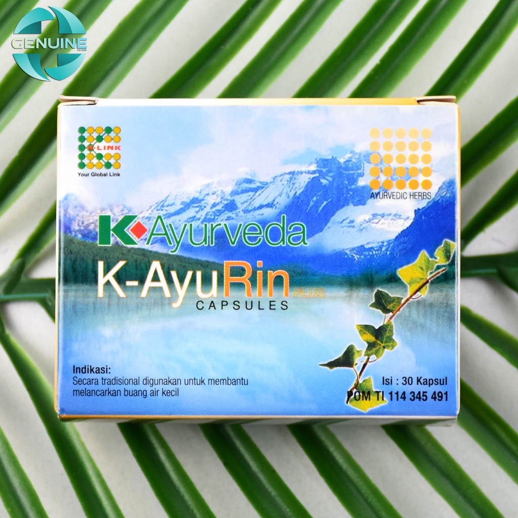 Jual K Ayuverda AyuRin Plus 30 Capsules ORIGINAL K-LINK | AYU RIN KLINK ...