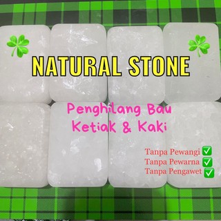 Jual Deodoran Batu Tawas Natural Alami Mineral Zero Waste Kristal ...