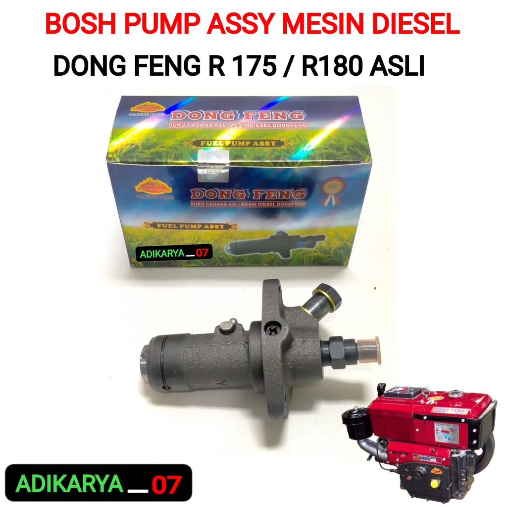 Jual Fuel Pump Assy Mesin Diesel R175 Bosh Pump Mesin Diesel R175 Dong ...