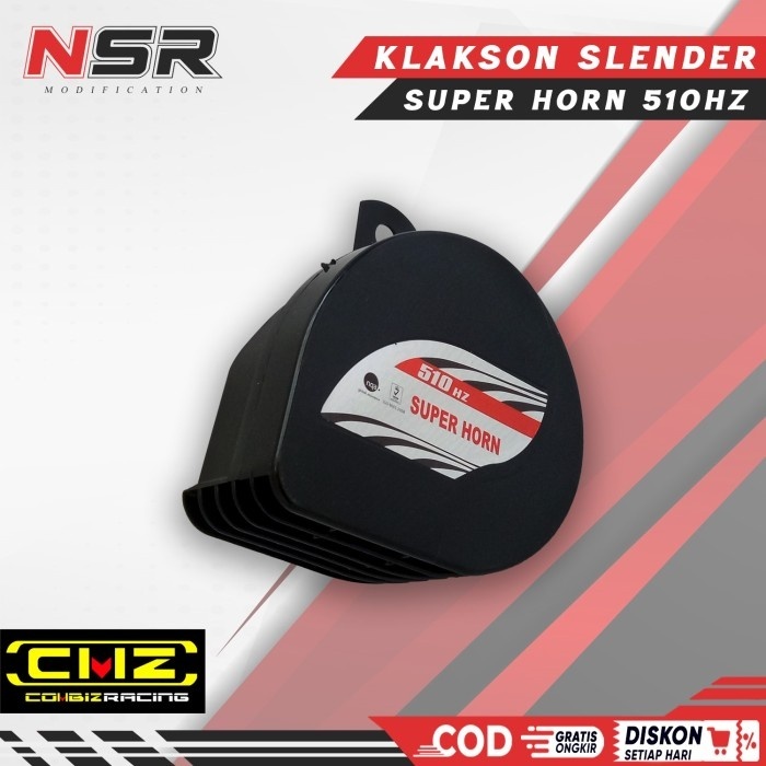 Jual KLAKSON Super Horn Slender Single 12v Untuk Motor Mobil Universal ...