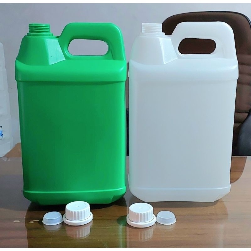 Jual Jerigen 5 Liter Baru / Jeregen Jerrycan Derigen 5L / Jerigen 5 ...