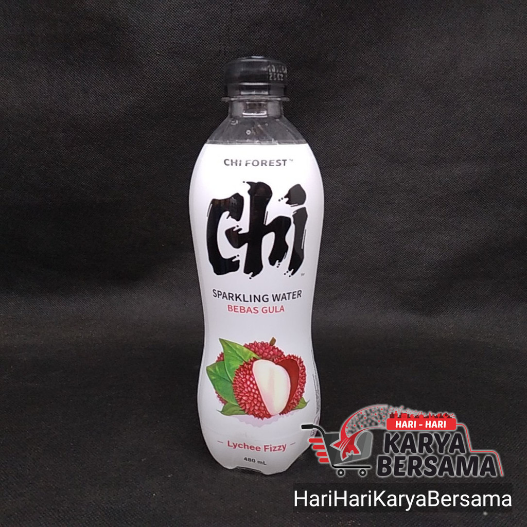 Jual MINUMAN RINGAN CHI FOREST SPARKLING WATER LYCHEE FIZZY 480ML | Shopee Indonesia