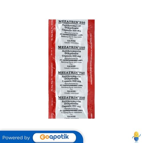 Jual Mezatrin 250 Mg Strip 6 Kapsul | Shopee Indonesia