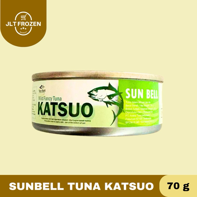 Jual Sunbell Tuna Kaleng Katsuo / Maguro / Katsuo (soft Fancy) - 70gr ...
