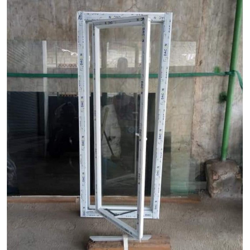 Jual jendela aluminium 100x40 cm 1 set tinggal pasang jendela bovenli ...