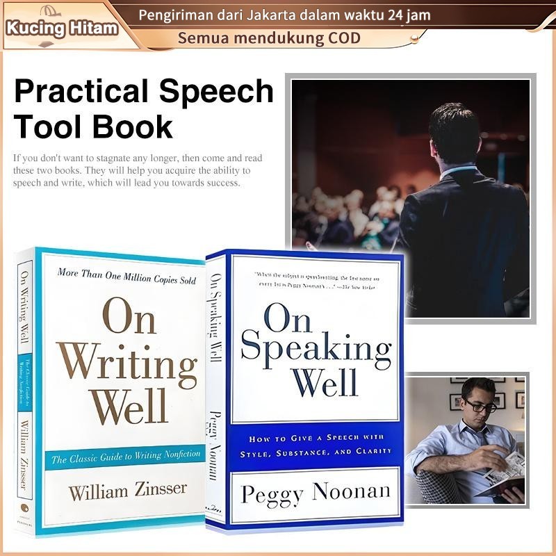 Jual on Speaking Well and On Writing Well Speech Reference Books kids ...