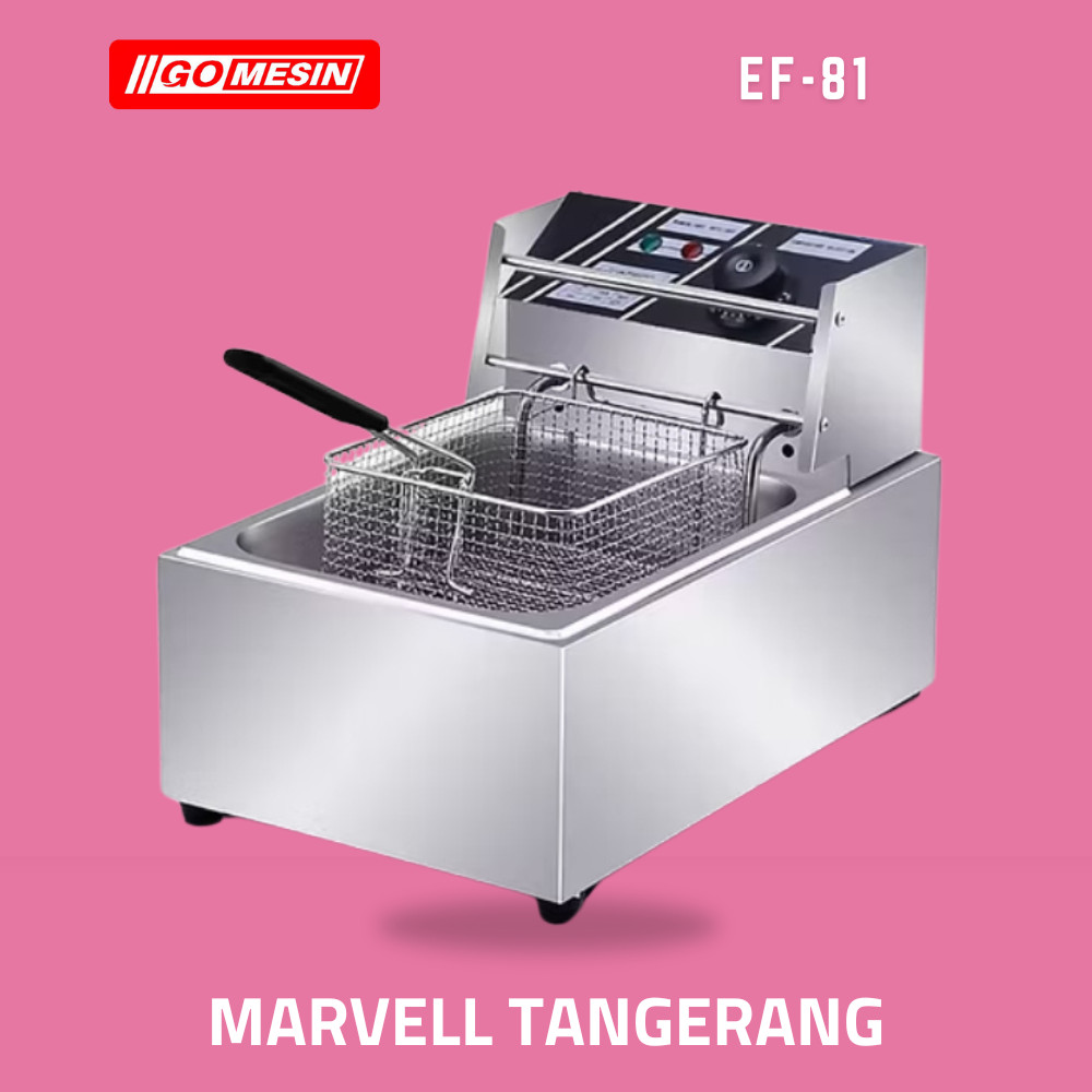 Jual Deep Fryer Listrik Gomesin EF-81 Electric Deep Fryer 1 Tank ...