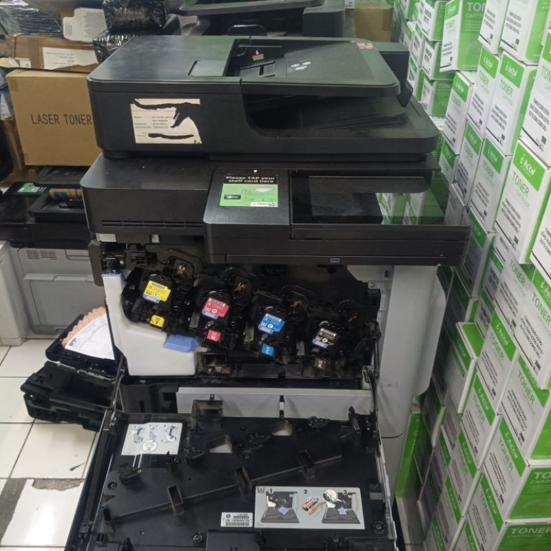 Jual printer all in one hp LaserJet enterprise m680 Bergaransi | Shopee ...