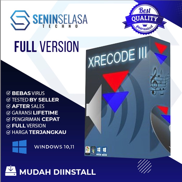 Jual Software Konversi Audio: XRECODE 3 v.1 [WIN] | Shopee Indonesia
