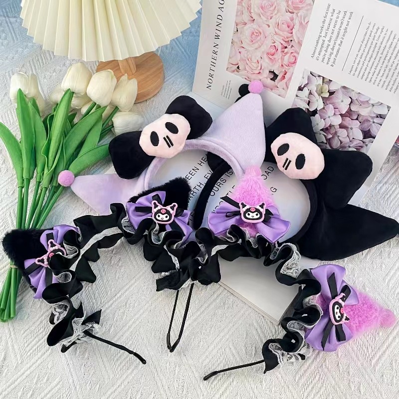 Jual Bando Cosplay Kuromi / Bando Sanrio Kuromi Premium | Shopee Indonesia