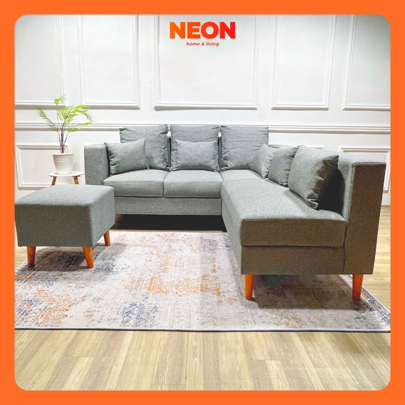Jual NEON Sofa Morris | Sofa Sudut | Sofa Ruang Tamu Minimalis | Sofa Scandivanian | Sofa Retro ...