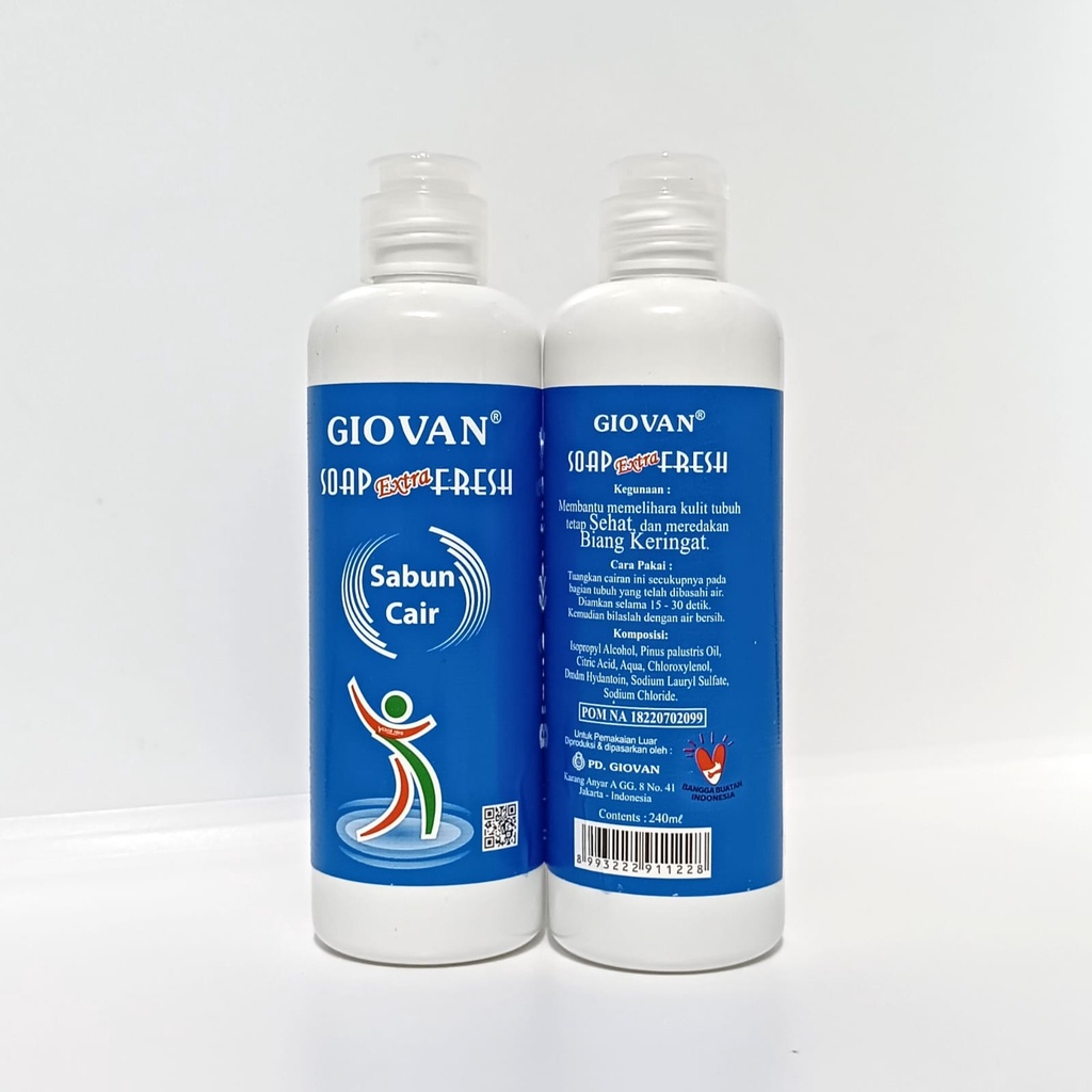 Jual GIOVAN ANTISEPTIK SABUN CAIR 100 ML | Shopee Indonesia