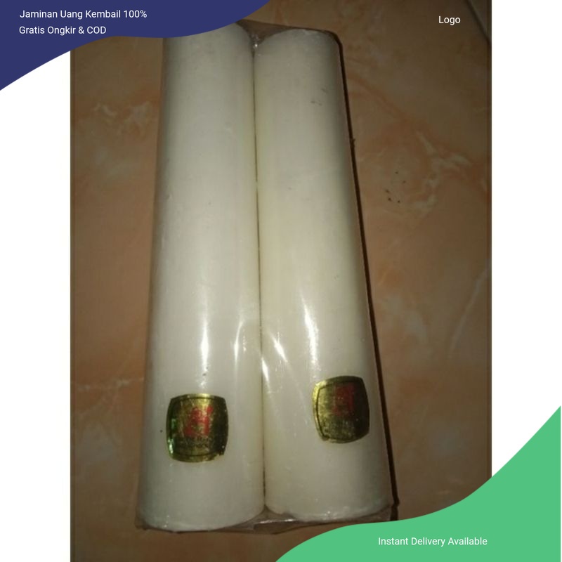 Jual LILIN BESAR/LILIN DOA PUTIH/LILIN PILAR | Shopee Indonesia