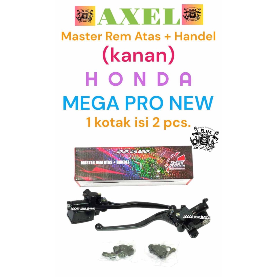 Jual 2 PCS AXEL MASTER REM ATAS DAN HANDEL KANAN HONDA MEGA PRO NEW ...