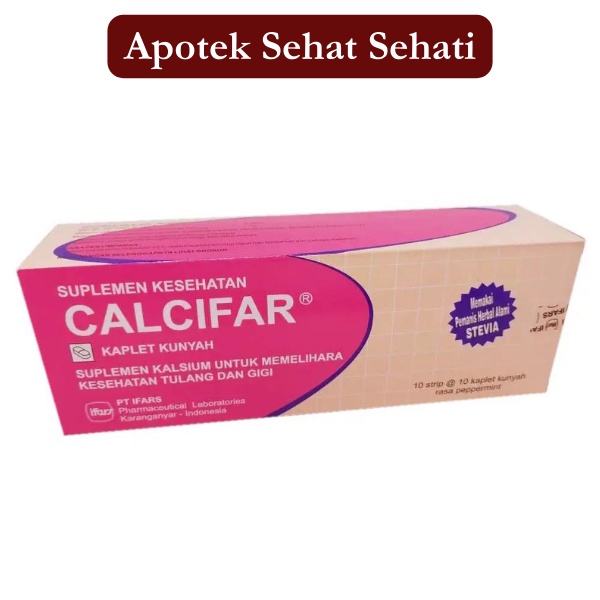 Jual Calcifar Suplemen Vitamin Mineral untuk Ibu Hamil dan Menyusui ...